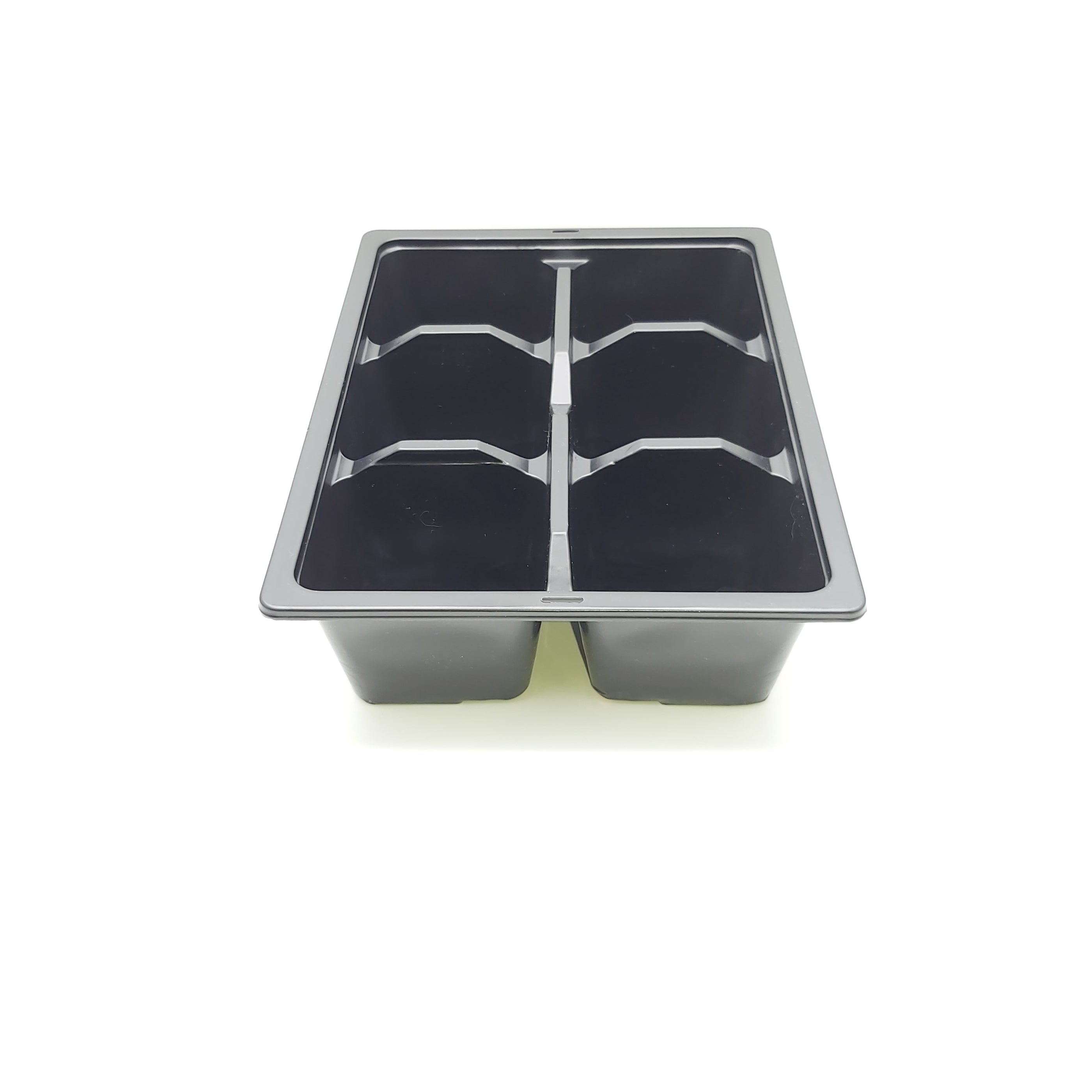 6x Cell plant tray - Black — Plant Pots Direct
