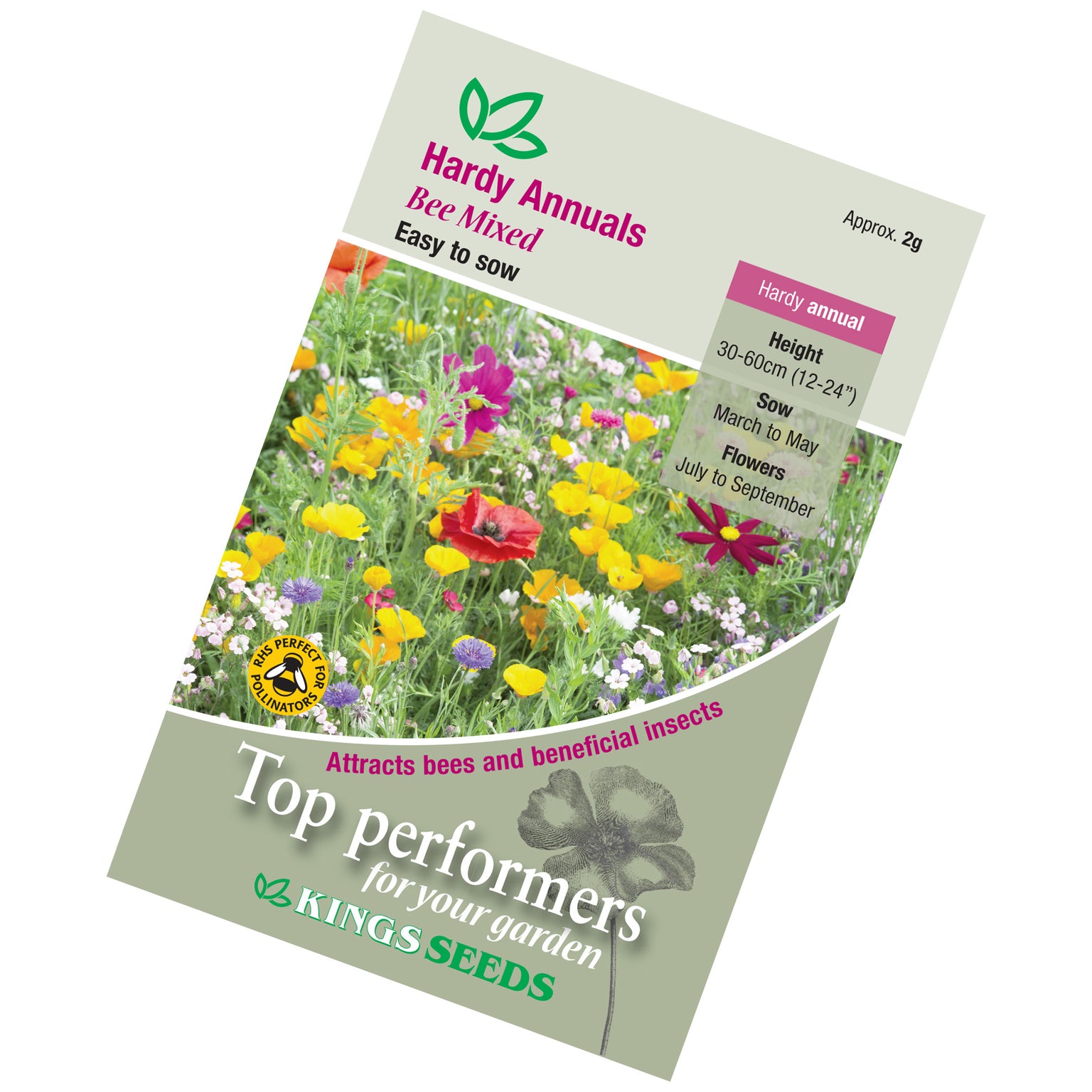 Seeds supplied by Kings — Plant Pots Direct